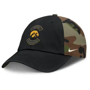 Nike Iowa 2025 Military Appreciation Club College Hat - Green