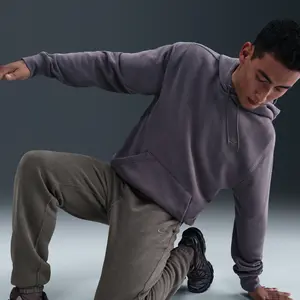 Nike Sportswear Club Washed Cuffed Fleece Pants - Grey
