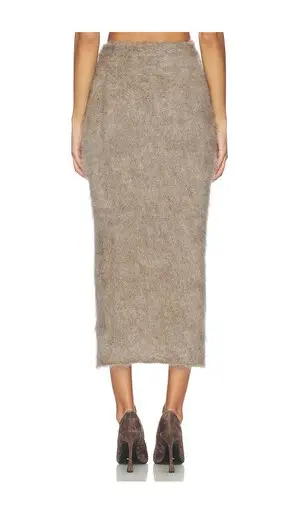 Giuseppe Di Morabito Knitted Skirt - Grey