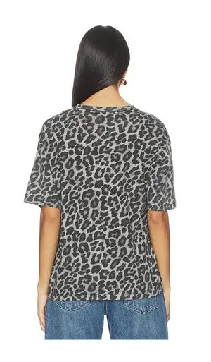 ANINE BING Cohen Tee - Grey Leopard