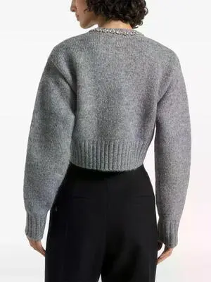 Manière De Voir Embellished Button Cardigan