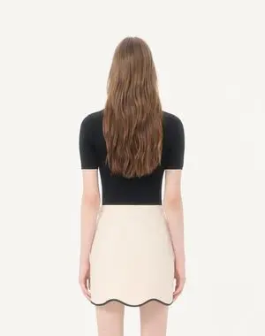 Valentino Garavani Wool Jumper - Black/ivory