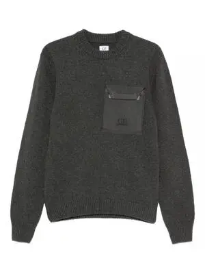 C.P. COMPANY Chest-pocket Crew-neck Sweater