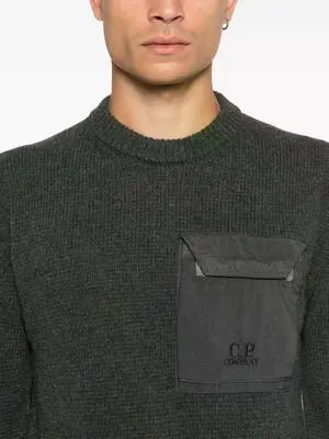 C.P. COMPANY Chest-pocket Crew-neck Sweater