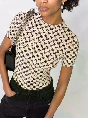 MISBHV Monogram-print T-shirt