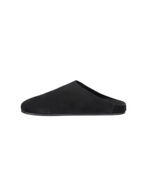 THE ROW Mules "hudson - Black
