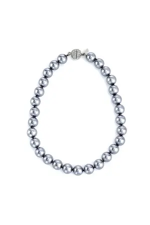 KENNETH JAY LANE Pearl Necklace - Grey