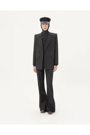 Valentino Garavani Double-breasted Wool Gabardine Jacket