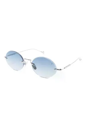 EYEPETIZER Round-frame Sunglasses - Silver