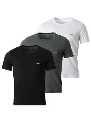 BOSS 3-pack T-shirt With Logo - Multicolour