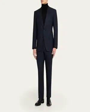 TOM FORD Check Single-breasted Suit