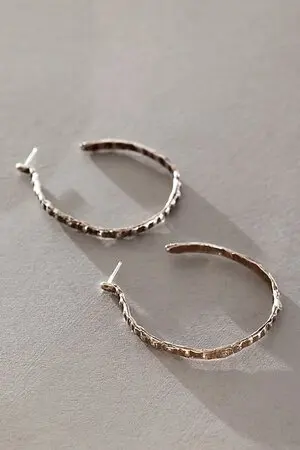 LAUREN WOLF Skinny Sea Urchin Hoop Earrings