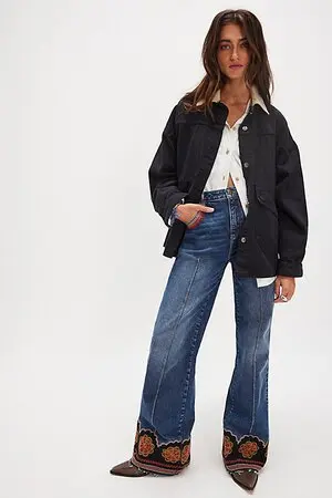 Driftwood Wide Leg Jeans For Women