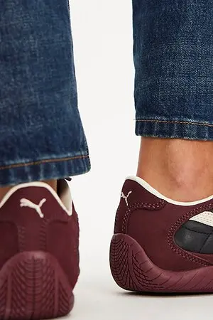 PUMA Speedcat Plus Quilted Sneakers - Ruby Shimmer/warm White