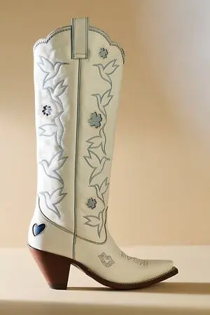 Embroidered Western Boots