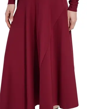 Lyssé Yaritza Asymmetric Maxi Dress