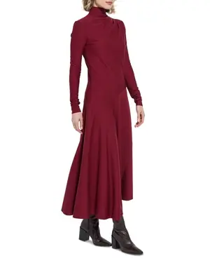Lyssé Yaritza Asymmetric Maxi Dress
