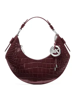 Michael Kors Croc Effect Shoulder Bags