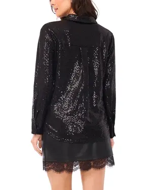 Vince Camuto Sequined Shirt