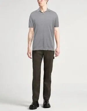 ROBERTO COLLINA Linen Knit Polo Shirt