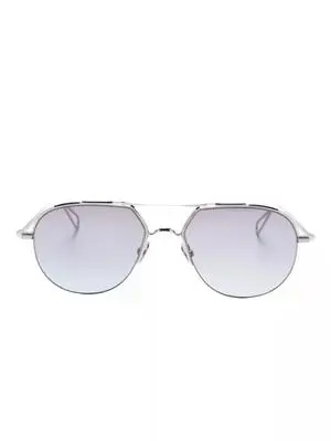 AHLEM Archives Navigator-frame Sunglasses - Silver