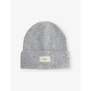 Vuori Ribbed Knitted Beanie - Light Heather Grey