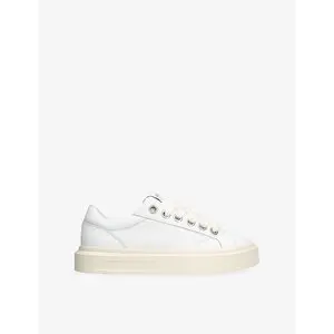 CLEENS Leather Trainers - White