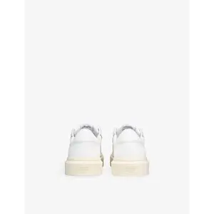 CLEENS Leather Trainers - White