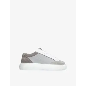 CLEENS Luxor Suede And Mesh Trainers