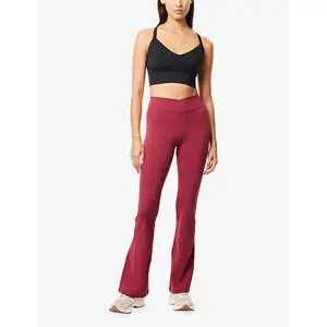 Bo+tee Flared High-rise Leggings