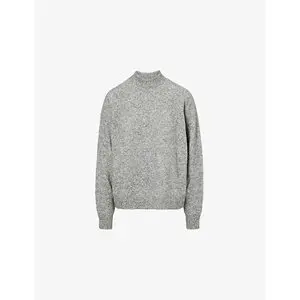 ADANOLA Oversized Crewneck Wool-blend Jumper