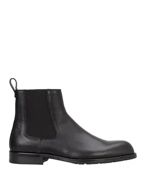 Hugo Hugo Tayil Leather Chelsea Boots - Black