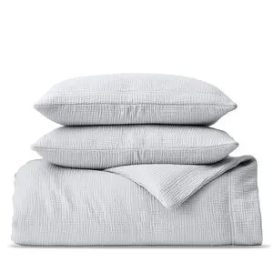 BOLL & BRANCH Dream Duvet Set, Full/queen - Sky