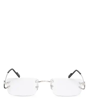 CARTIER Rectangular Optical Glasses, 56mm