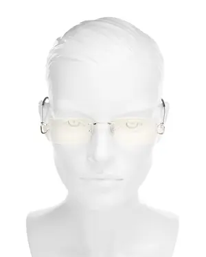 CARTIER Rectangular Optical Glasses, 56mm