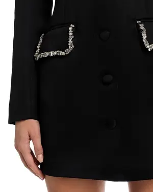 LUCY PARIS Beaded Blazer Dress
