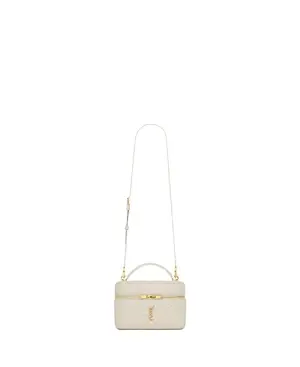 Saint Laurent Gaby Large Vanity Bag - Open White