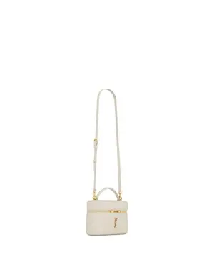 Saint Laurent Gaby Large Vanity Bag - Open White