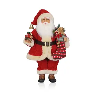 KAREN DIDION ORIGINALS Train Santa Figurine - Multi