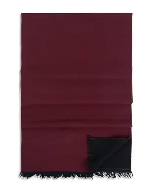 Ted Baker London Two Tone Silk Scarf - Burgundy