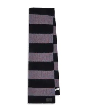 Paul Smith Marv Striped Scarf - Black