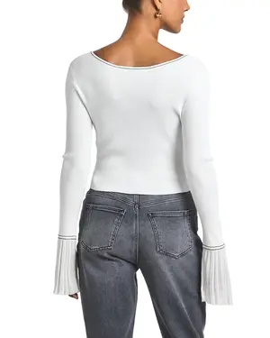 Derek Lam 10 Crosby Calliope Rib Knit Top