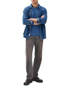 Rag & Bone Finch Denim Relaxed Fit Button Down Shirt