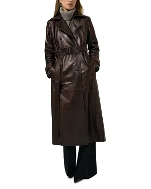 Reiss Leather Coats For Women