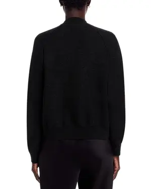 Eileen Fisher Wool Stand Collar Jacket