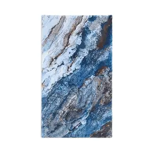 ABYSS & HABIDECOR Mystic Bath Rug, 27 X 47 Exclusive - Denim