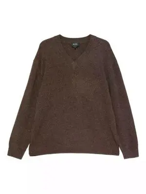 A.p.c. V Neck Knitwear For Men