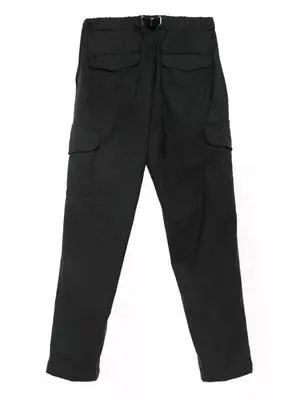 WHITE SAND Belted Cargo Trousers