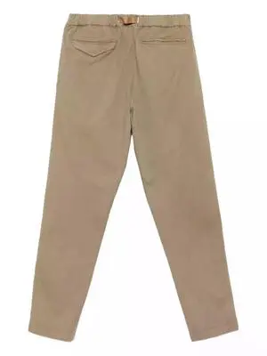 WHITE SAND Belted Trousers