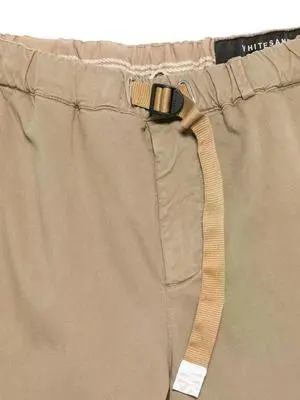 WHITE SAND Belted Trousers